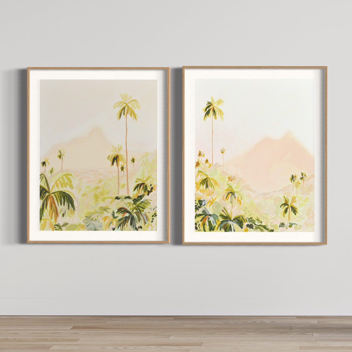 Chincogan Palms - Unframed Print – Kristie Vaughan